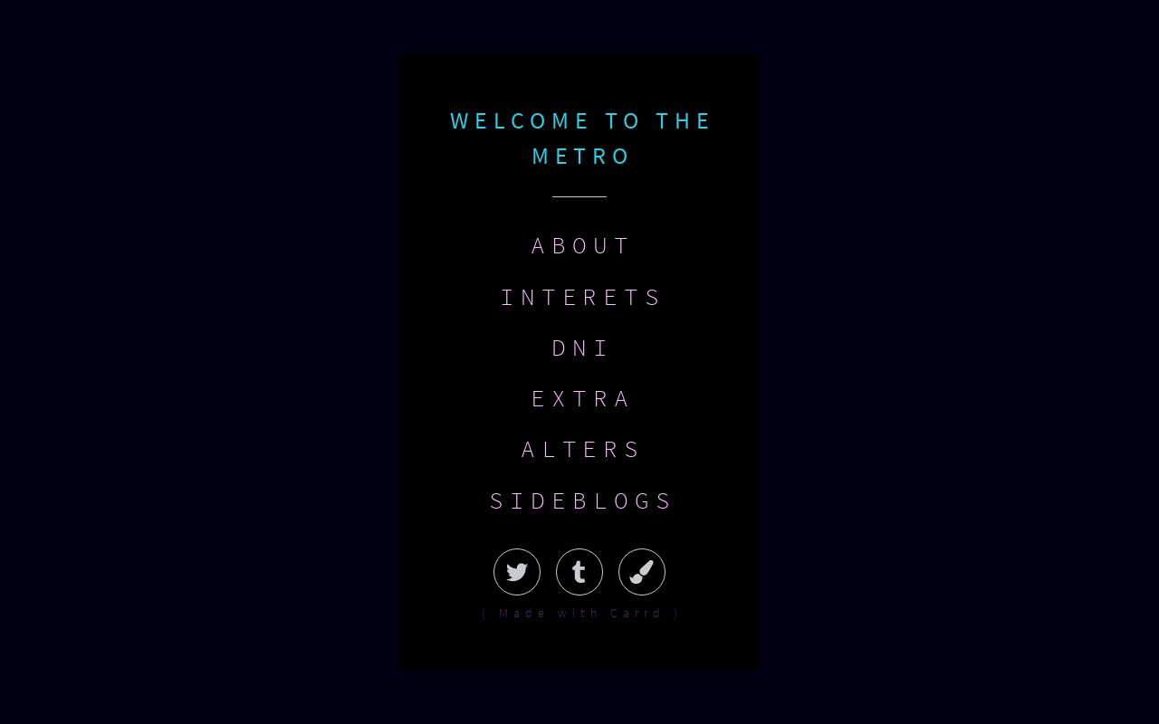 THE NEO METRO